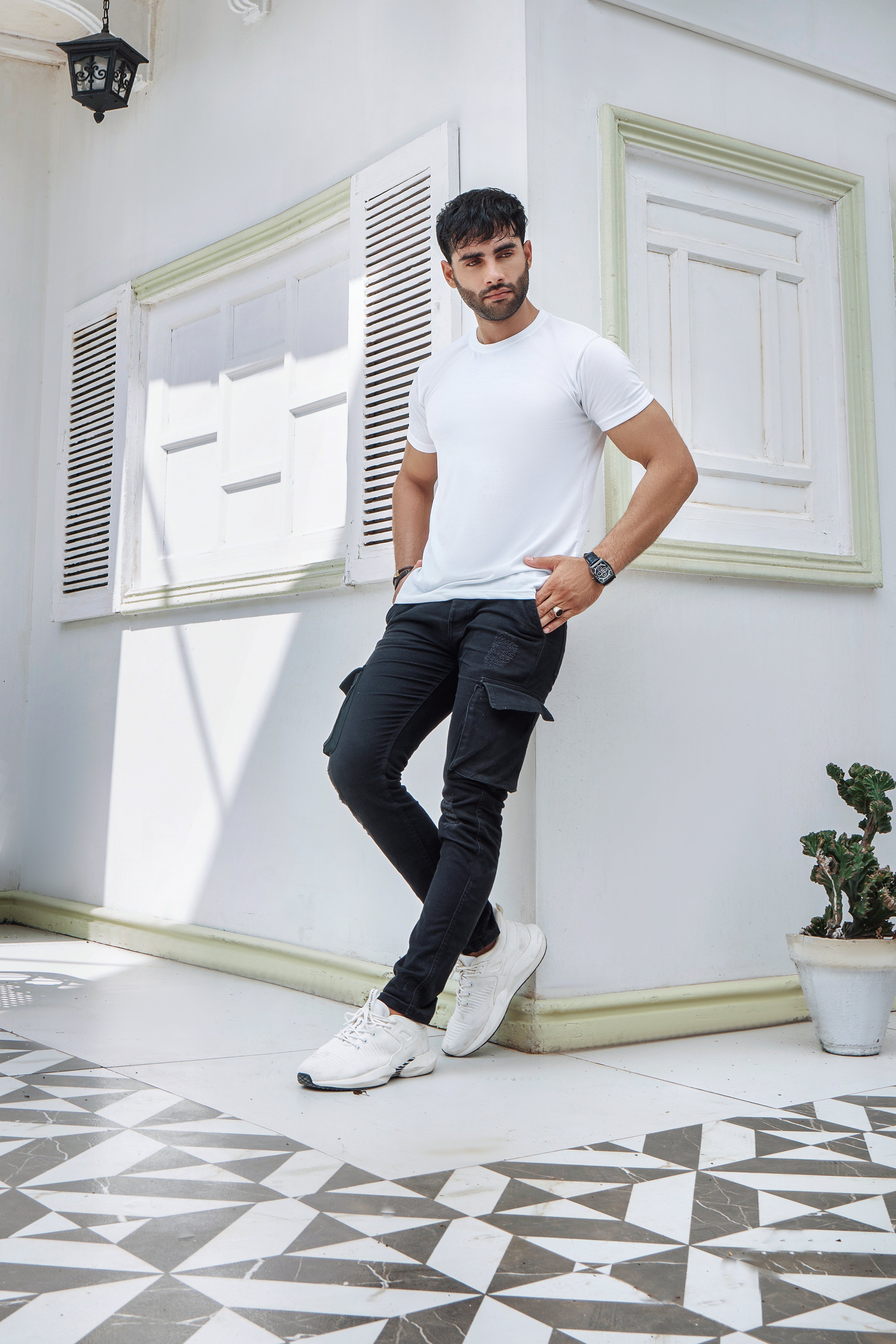 Pure White Men's T,Shirt – Swaggy